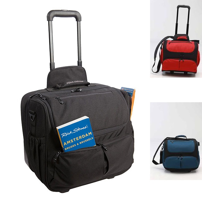 Rick Steves Avanti Carry-On Rolling Tote - 13527787 - Overstock.com ... Rick Steves Avanti Carry-On Rolling Tote - 13527787 - Overstock.com ...