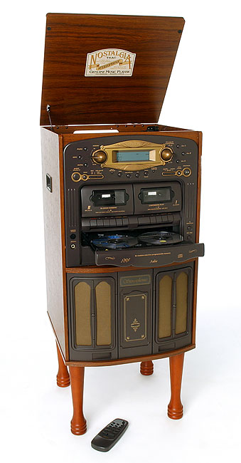 Nostalgia Stereo System With Radio