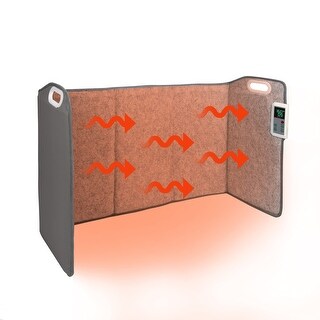 Portable Space Heater For Office And Home Foldable Quiet Floor Foot Warmer Under Desk For Leg