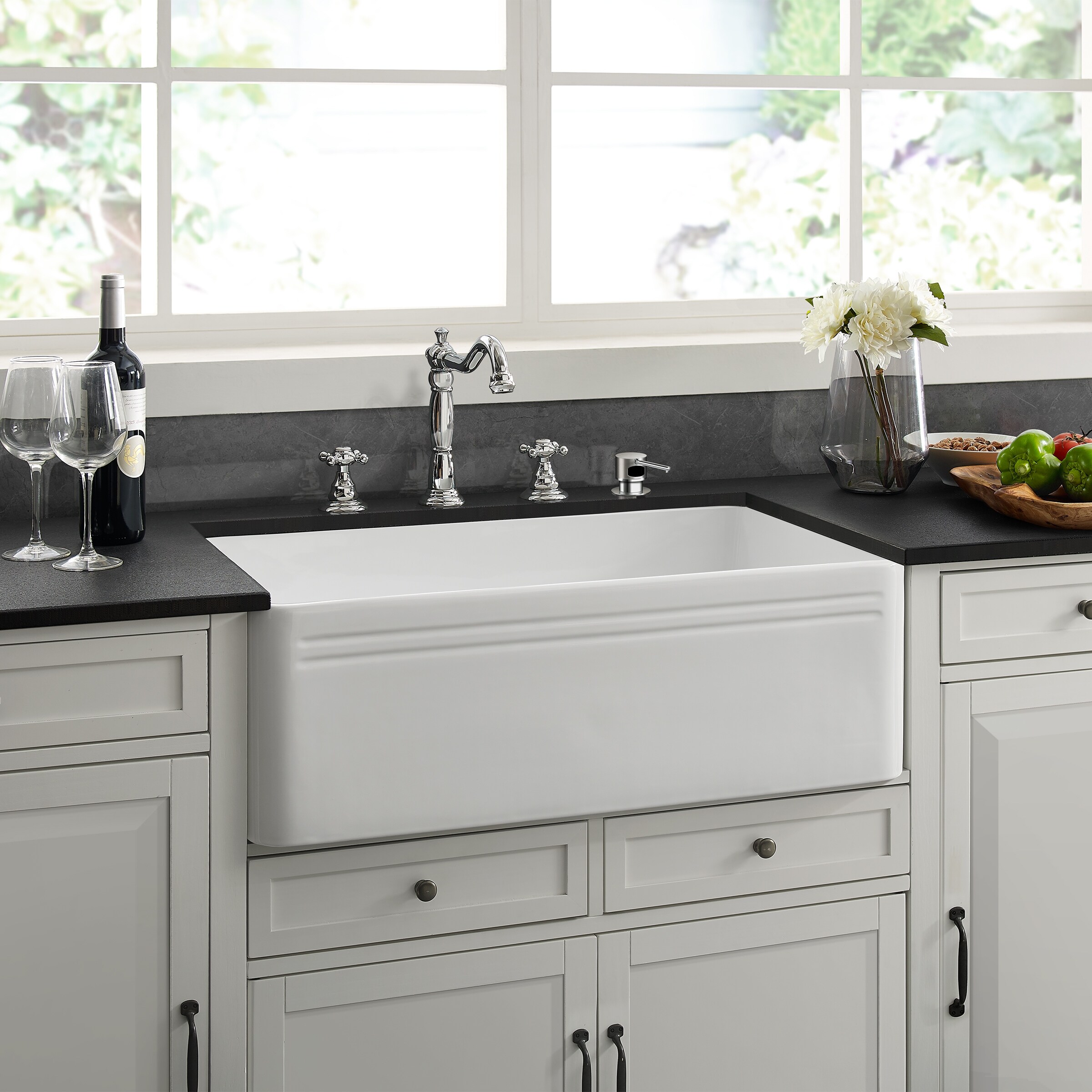 Grey Ceramic Kitchen Sinks Things In The Kitchen