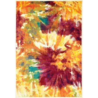 Furniture of America Gild Contemporary Yellow Area Rug (5' x 7'7) - 5 ...
