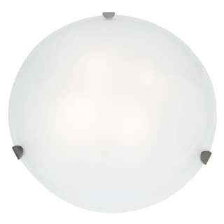 Access Lighting Mona LED 20-inch Wall/ Flush Mount, Brushed Steel - Bed ...