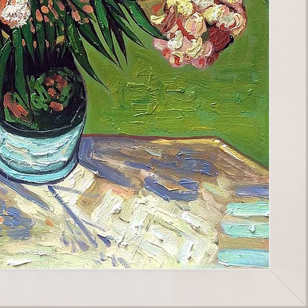 Vincent Van Gogh Majolica Jar with Branches of Oleander, 1888 Hand ...