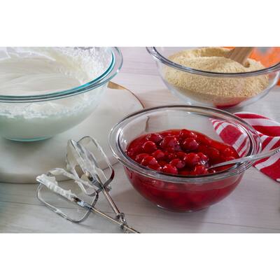 Pyrex Prepware 3-Piece Mixing Bowl Set in Clear - Overstock - 10014073