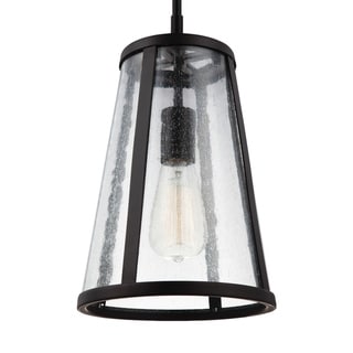 Feiss Harrow 1-light Oil Rubbed Bronze Mini Pendant - Bed Bath & Beyond ...
