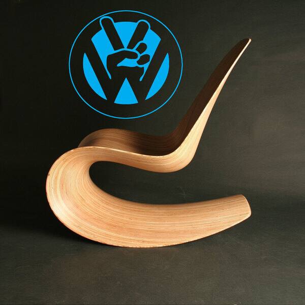 VW Peace Logo Beattle Sticker Vinyl Wall Art - Bed Bath & Beyond - 10037159