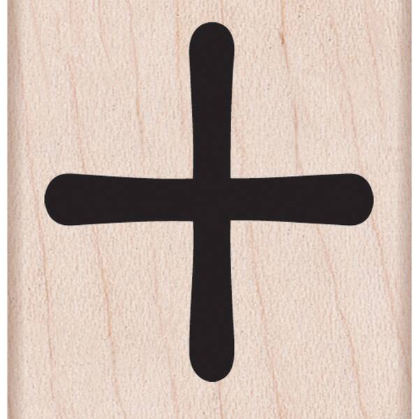 Hero Arts Mounted Rubber Stamps 1.5"X1.75"-Plus Sign - Bed Bath ...
