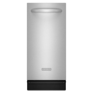 KitchenAid Fully Integrated Stainless Steel Trash Compactor with 1.4 ...