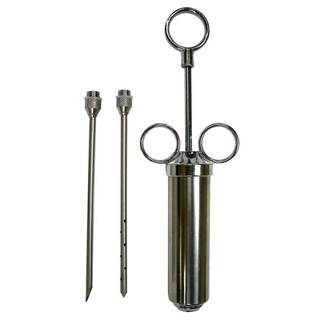 Stainless Steel Seasoning Injector with Two Needles - Bed Bath & Beyond ...