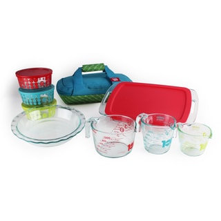 Pyrex 100 Year Limited Edition 14-piece Ultimate Glass Prep, Bake and ...