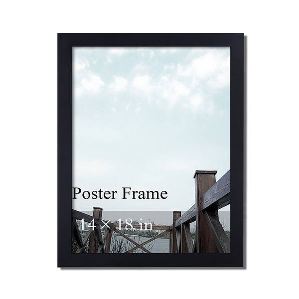 Adeco Wood Wall Hanging 8-inch x 8-inch Poster/ Picture/ Photo Frame ...