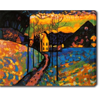 Wassily Kandinsky 'Winter Landscape' Oil on Canvas Art - Bed Bath ...