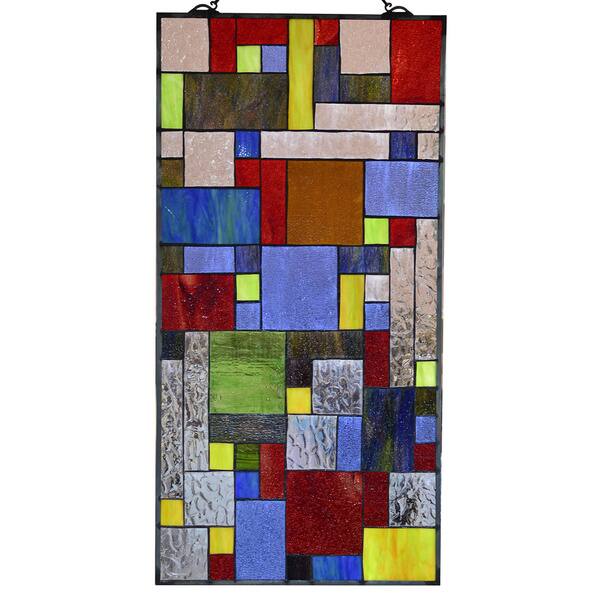 Tiffany-style Mishael 40-inch Window Panel - XL - Bed Bath & Beyond ...