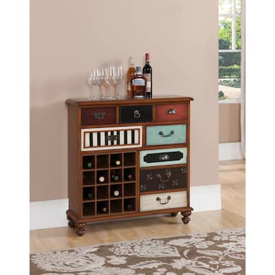 Christopher Knight Home Mixed Drawer Wine Server - Overstock - 10090211