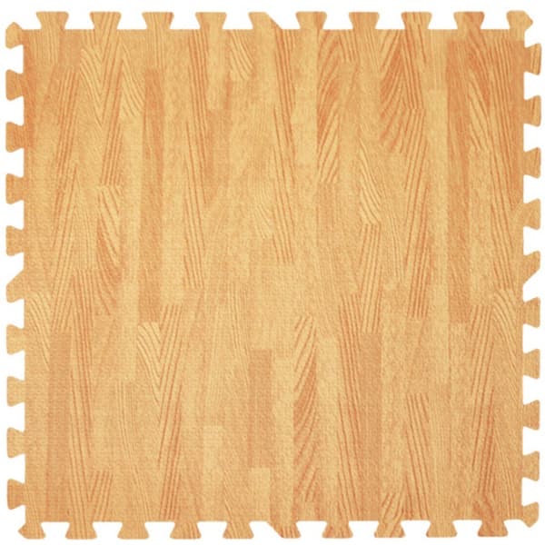 Get Rung Wood Grain Interlocking Foam Puzzle Tile Floor Mats - Bed Bath & Beyond - 10092402