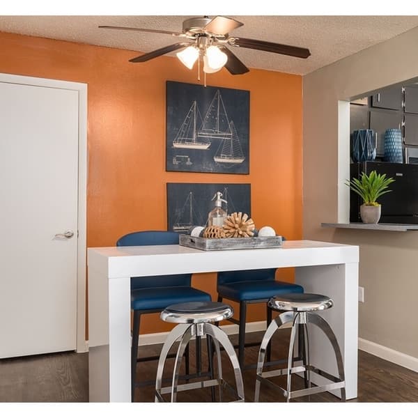 HomeSelects 2052 EnviroCool 52-inch Brushed Nickel Ceiling Fan - Bed Bath & Beyond - 10095456