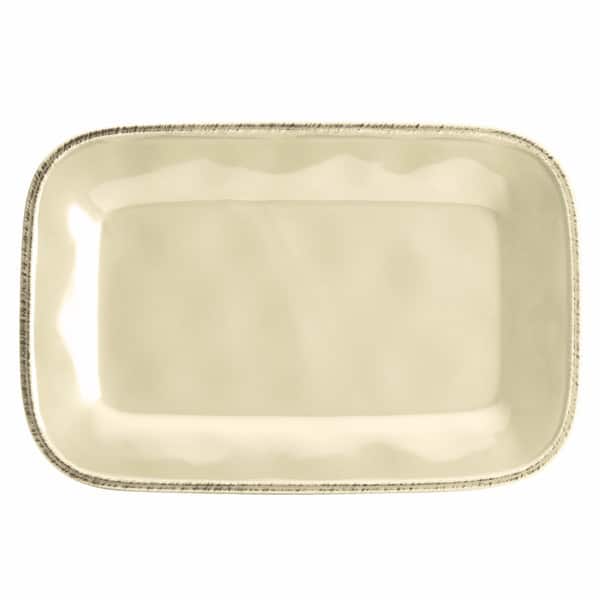 Rachael Ray Cucina Dinnerware 8-Inch x 12-Inch Stoneware Rectangular ...