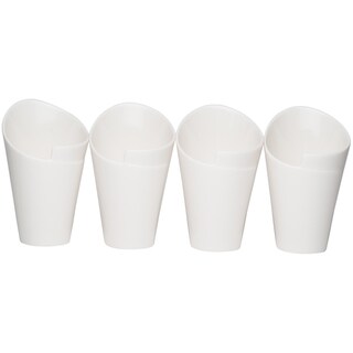 Whisper White Cone Sauce 5-inch Dish (Set of 4) - Bed Bath & Beyond ...