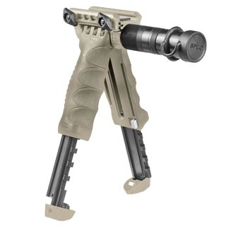 Mako T-PodG2-SL FDE Tactical Foregrip with Integrated Adjustable Bipod ...