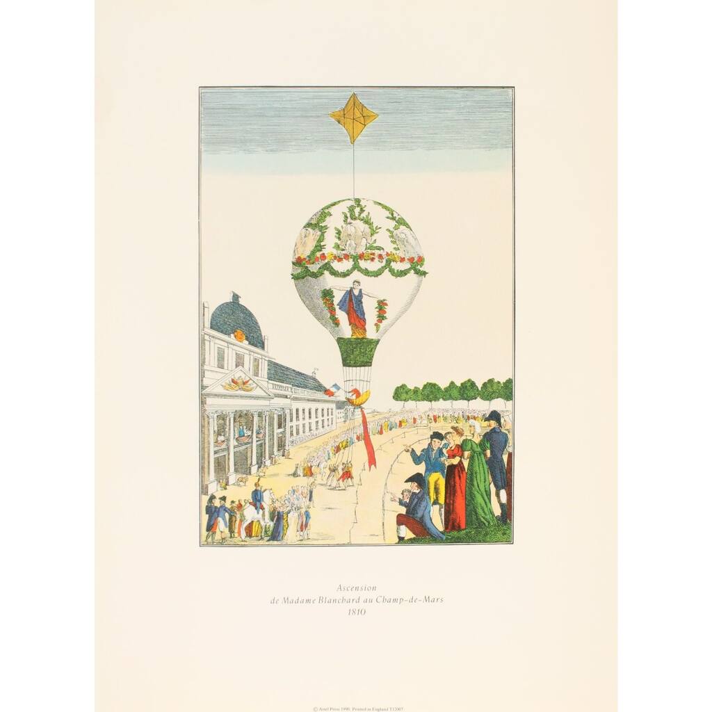 Ascension de Madame Blanchard Balloon - Overstock - 10111246