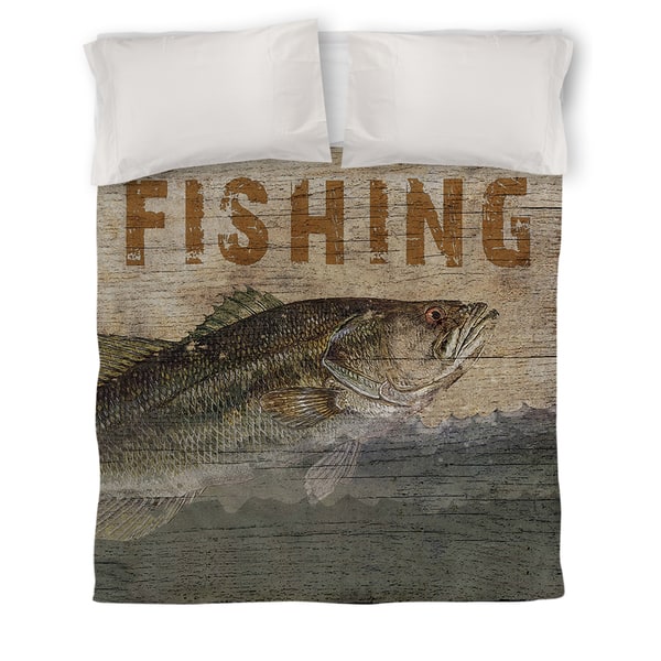 Fishing Duvet Cover - Bed Bath & Beyond - 10111898