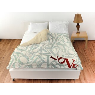 Love Alphabet Jumble Duvet Cover - Bed Bath & Beyond - 10111946