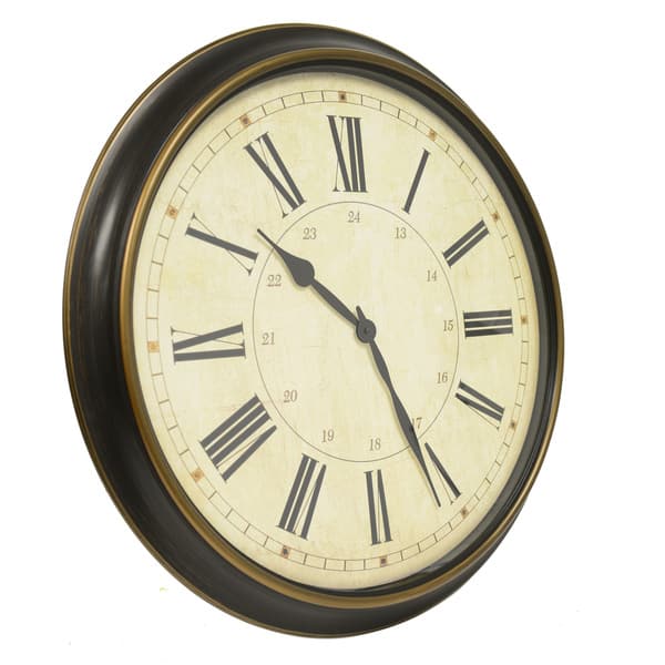 Continental 30-inch Roman Numeral Wall Clock - Bed Bath & Beyond - 10120393