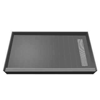 Redi Trench 48 x 72 Shower Pan Right Designer BN Trench - Bed Bath ...