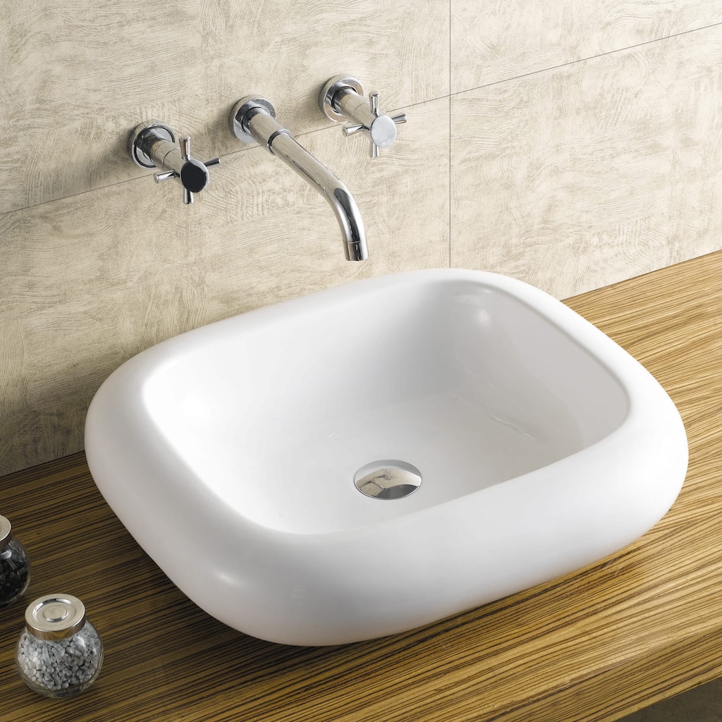 Acquatech Latitude 22-inch Rectangular Ceramic Sink - Overstock - 10146503
