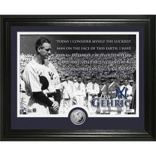Lou Gehrig "Speech" Silver Coin Photo Mint - Bed Bath & Beyond - 10149619
