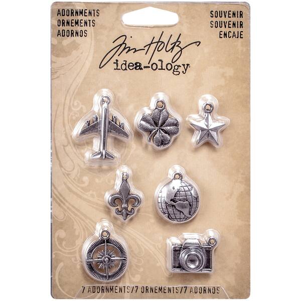 Tim Holtz Idea-Ology Souvenir Adornments - Bed Bath & Beyond - 10151172
