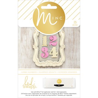 Minc Jumbo Numbers 25/Pkg - Bed Bath & Beyond - 10151178