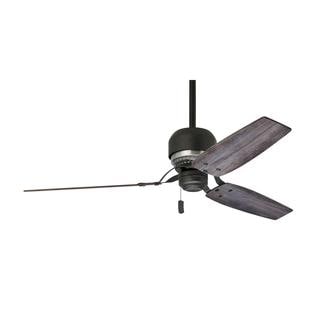 Casablanca 52" Tribeca Ceiling Fan with Pull Chain - Aged Steel - Aged ...