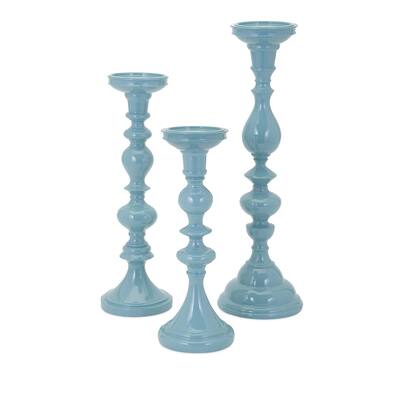 Essentials Reflective Candleholder (Set of 3) - Overstock - 10163828