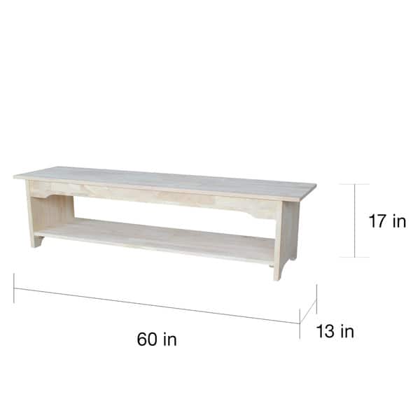 Brookstone 60-inch Bench - Bed Bath & Beyond - 10165430