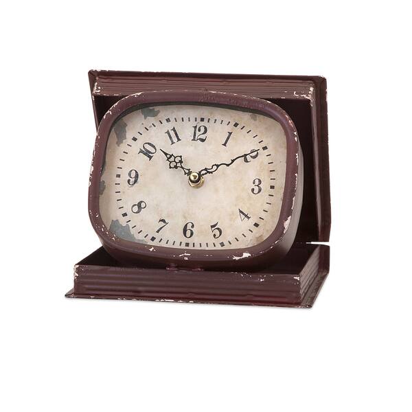 Kamron Book Box Clock - Bed Bath & Beyond - 10165685