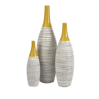 Carson Carrington Risor Multi Glaze Vases (Set of 3) - Bed Bath ...