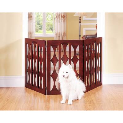 Agatha 36-inch Gate (3 Panels) - Overstock - 10180454