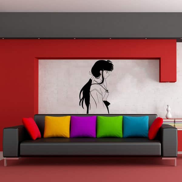 Anime Sexy Girl Vinyl Sticker Wall Art - Bed Bath & Beyond - 10201721