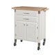 Homestyles Dolly Madison Kitchen Cart with Wood Top - Bed Bath & Beyond ...