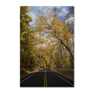 Kurt Shaffer 'Autumn Along the Valley Parkway 2' Canvas Art - Multi ...