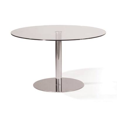 AEON Furniture Kate-1 Glass Dining Table - Overstock - 10225274