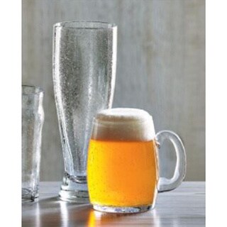Tag Bubble Glass Clear Pilsner (Set of 6) - Bed Bath & Beyond - 10226262