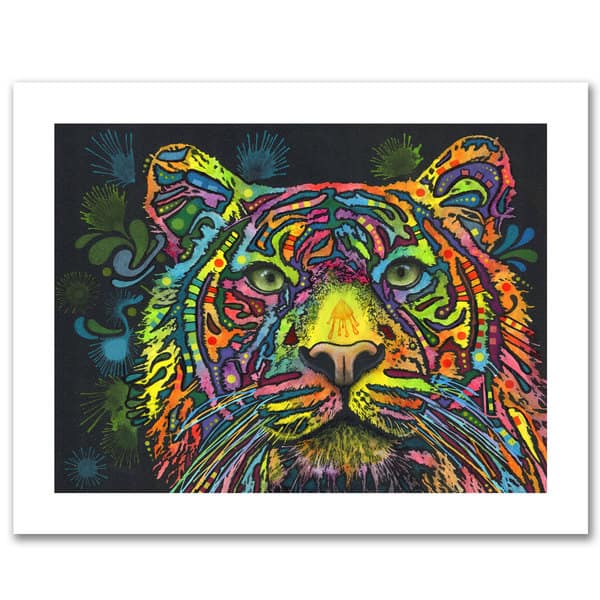Dean Russo 'Tiger' Rolled Paper Art - Bed Bath & Beyond - 10234431