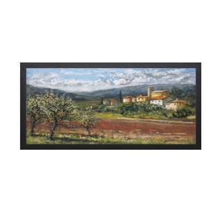 Malcolm Surridge-Hillside Olives 28 x 16 Framed Art Print - Bed Bath ...