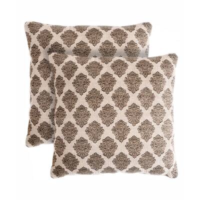 Slumber Shop Royal Decorative 18-inch Throw Pillows (Set of 2 ...