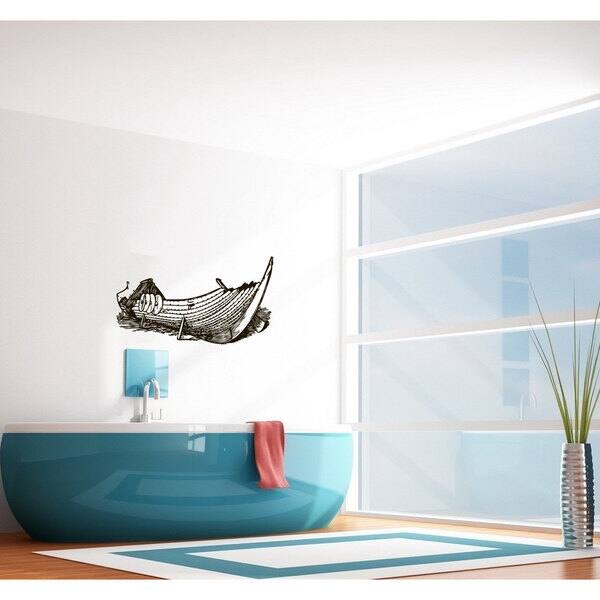 Drakkar Old Ship Boat Vinyl Sticker Wall Art - Bed Bath & Beyond - 10282803