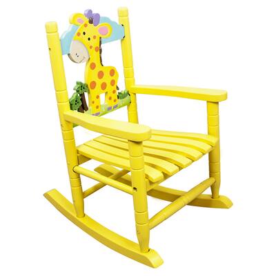 Teamson Kids- Safari Rocking Chair - Giraffe - Overstock - 10292440