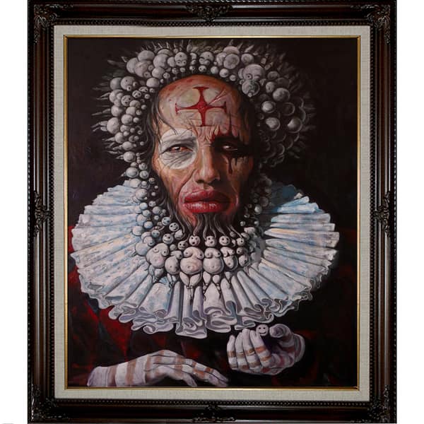 La Pastiche Adrian Borda 'I Keep The Smile in My Heart' Framed Fine Art ...