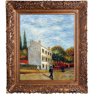 La Pastiche Vincent Van Gogh 'The Rispal Restaurant at Asnieres, Summer ...